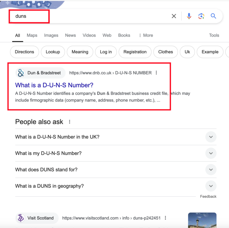 如何获取D-U-N-S Number(邓白氏编码)？ - COMPANY GO