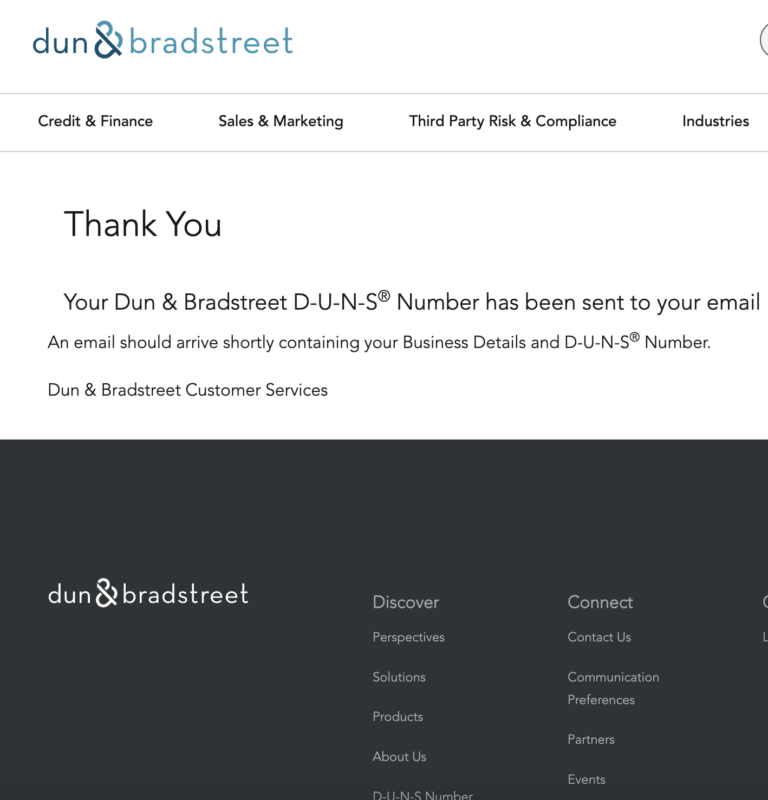 如何获取D-U-N-S Number(邓白氏编码)？ - COMPANY GO